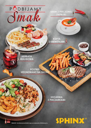 Restauracje Sphinx z sezonową wkładką pod hasłem "Podbijamy smak"