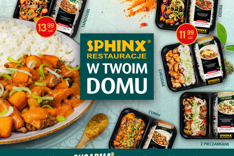 Shoarma restauracji Sphinx w Delikatesach Centrum