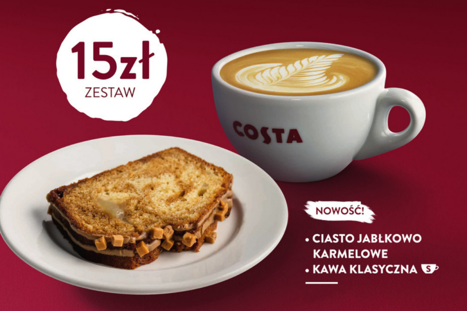 Jesienne menu w kawiarniach Costa Coffee