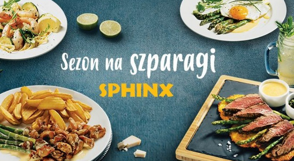 Sezon na szparagi trwa. W menu Sphinx to aż 8 nowych dań