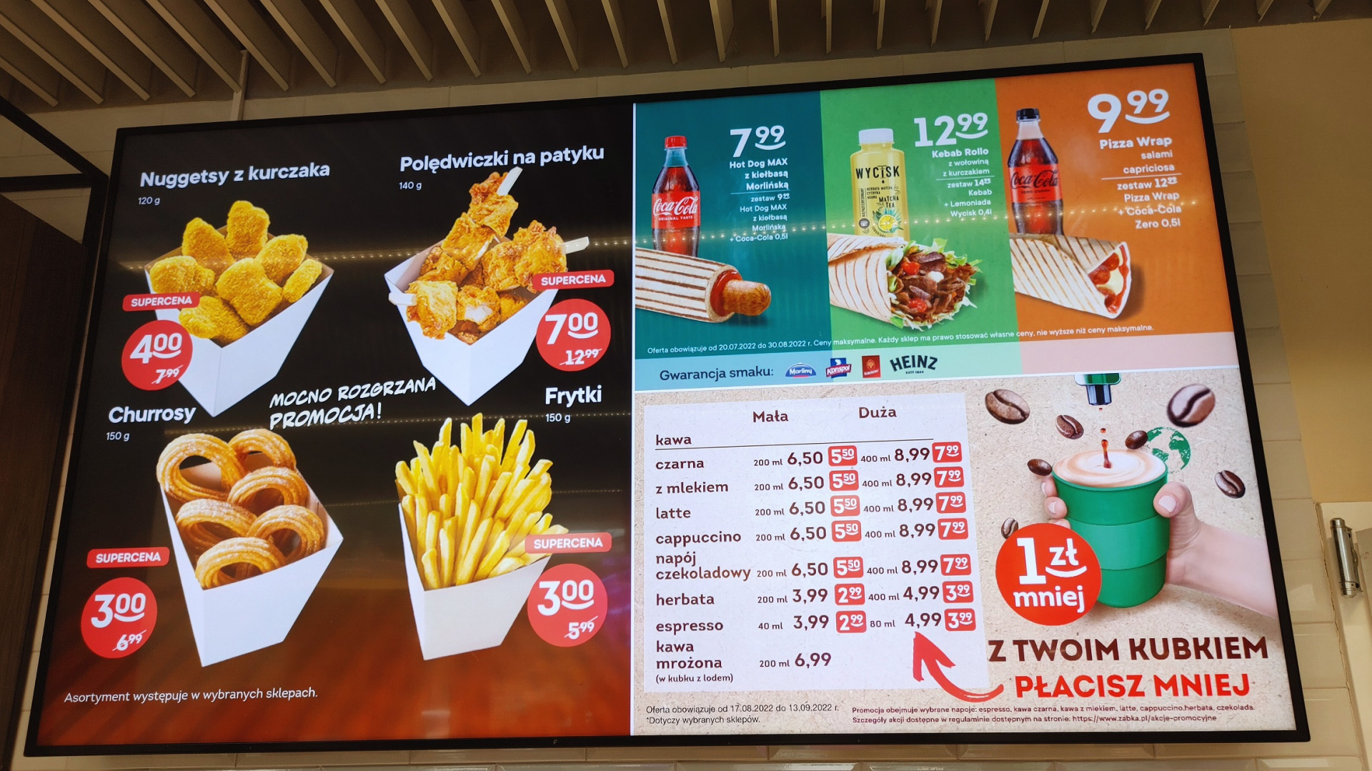 Sklepy Żabka będą jak mała gastronomia. Do hot dogów dołączają ciepłe ...