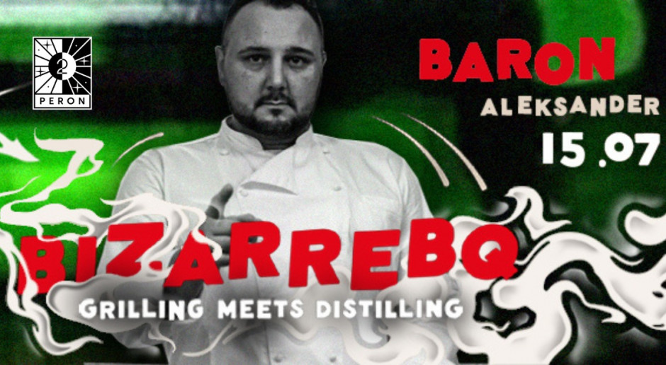 Aleksander Baron grilluje na Drugim Peronie w tę sobotę