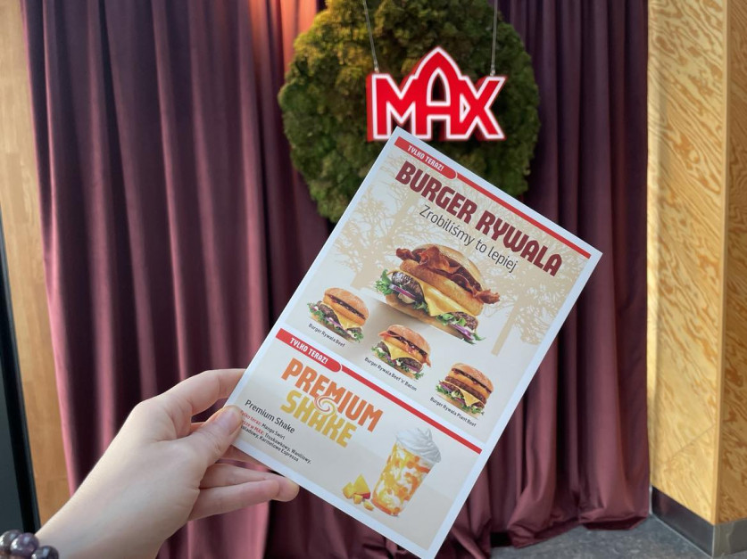 Burgera Rywala - MAX Premium Burgers idzie na starcie z McDonald's