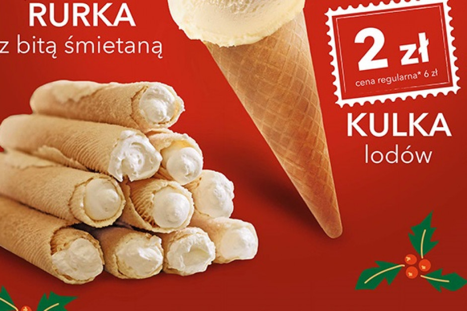Grycan świętuje Mikołajki. Ma promocje na rurki z kremem i lody