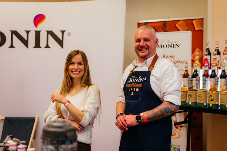 Innowacyjne koncepty MONIN na Warszawskim Festiwalu Kawy