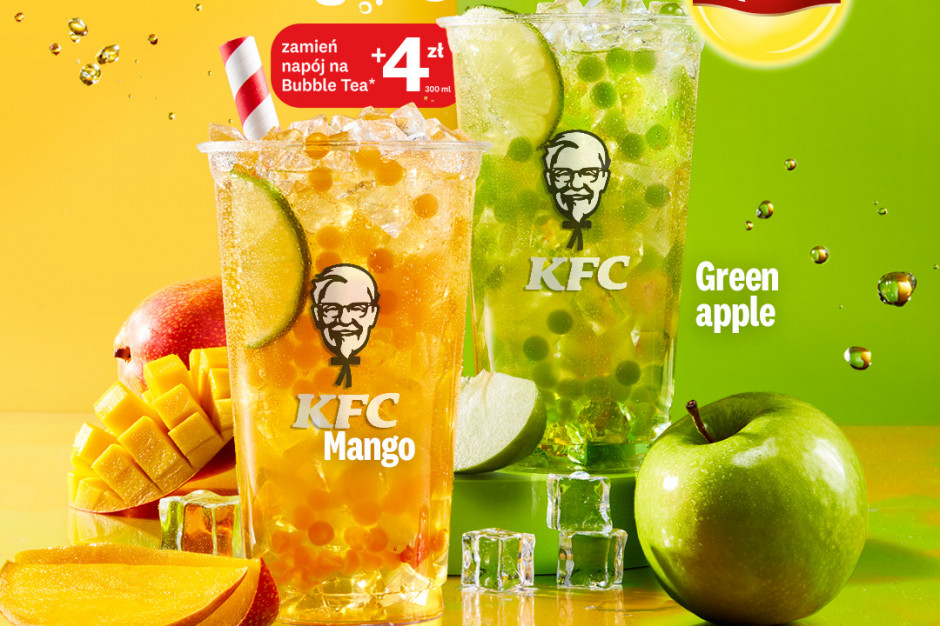 Bubble Tea w KFC i nowa oferta California Summer