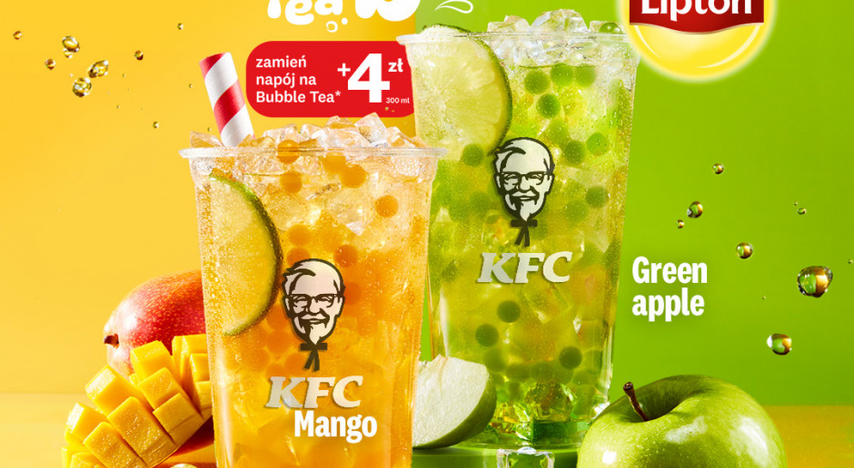 Bubble Tea w KFC i nowa oferta California Summer