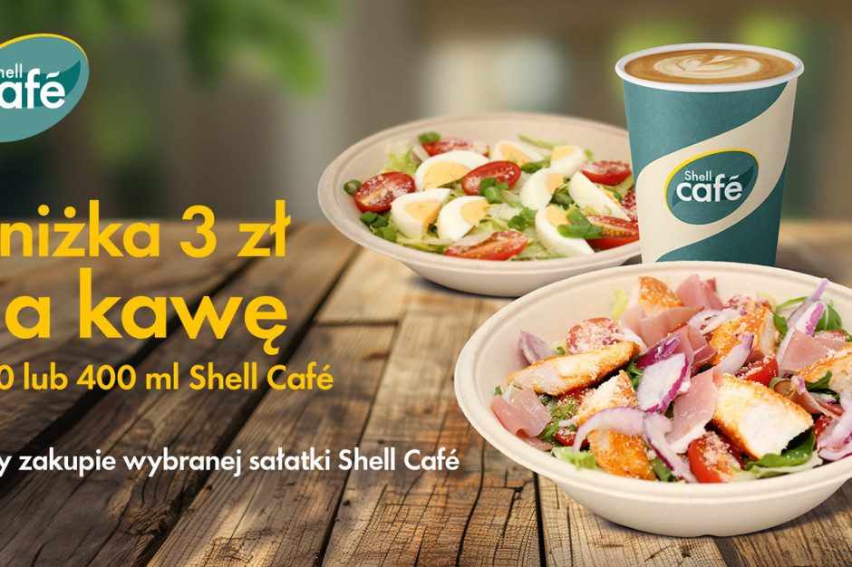 Shell Café przedstawia nowego dostawcę i zaprasza na kawę za 3 złote