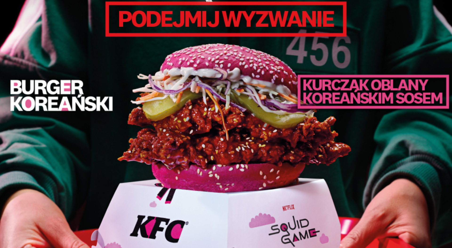 Zestaw KFC i Squid Game już dostępny w Polsce