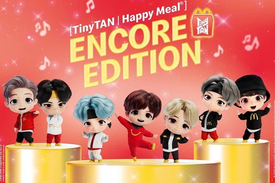 McDonald’s ma coś dla fanów K-pop. Figurki TinyTAN BTS w Happy Meal