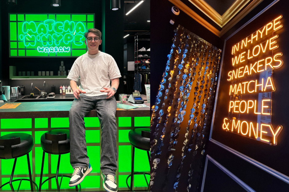 Biznes na fali Hype’u: Bar z matchą i sklep ze streetwearem w jednym