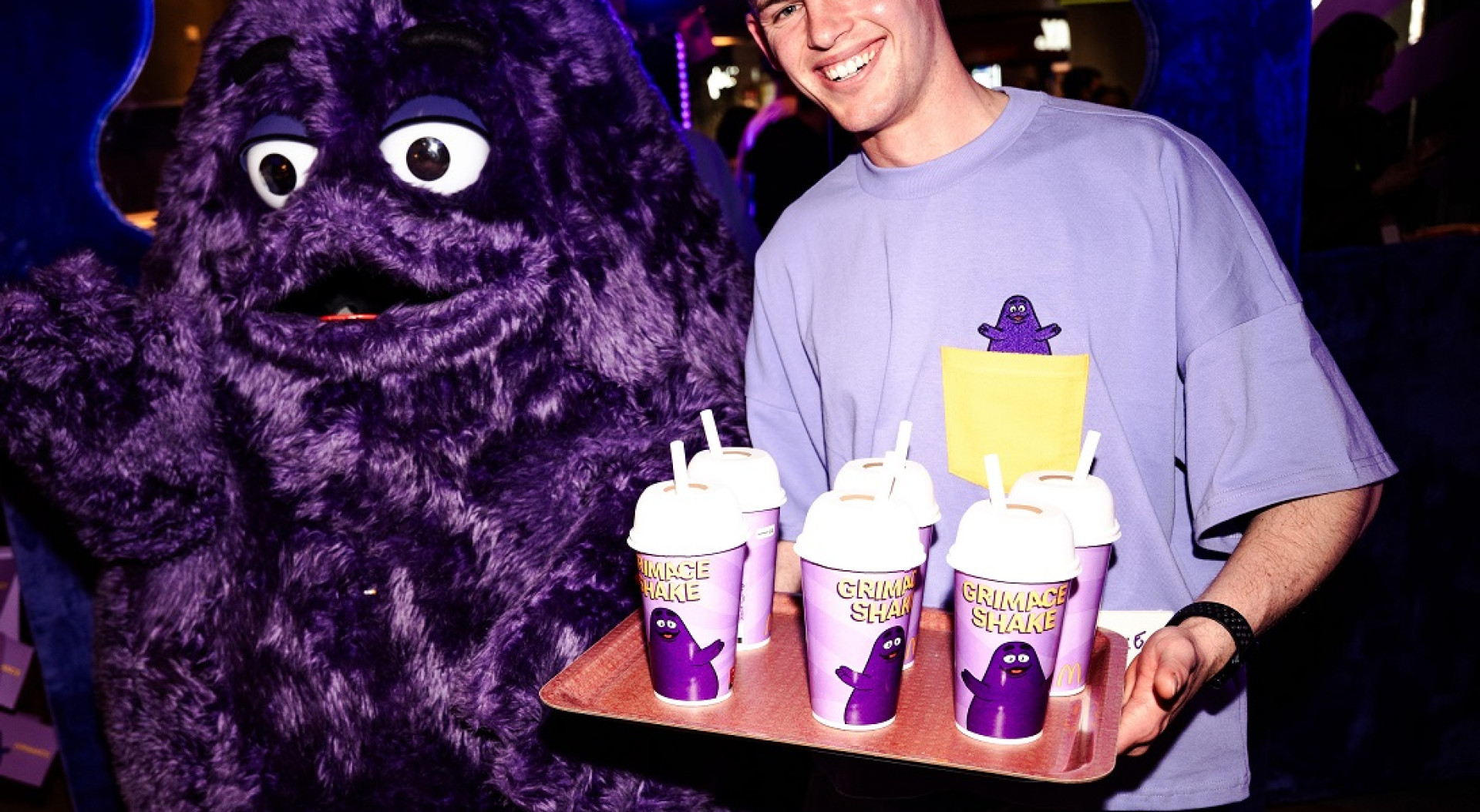 Grimace już w McDonald’s w Polsce. Nowy, fioletowy shake będzie hitem?